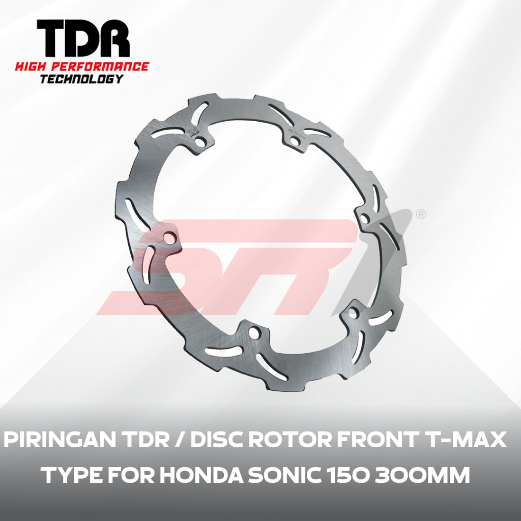 Jual PIRINGAN TDR / DISC ROTOR FRONT T-MAX TYPE FOR HONDA SONIC 150 ...