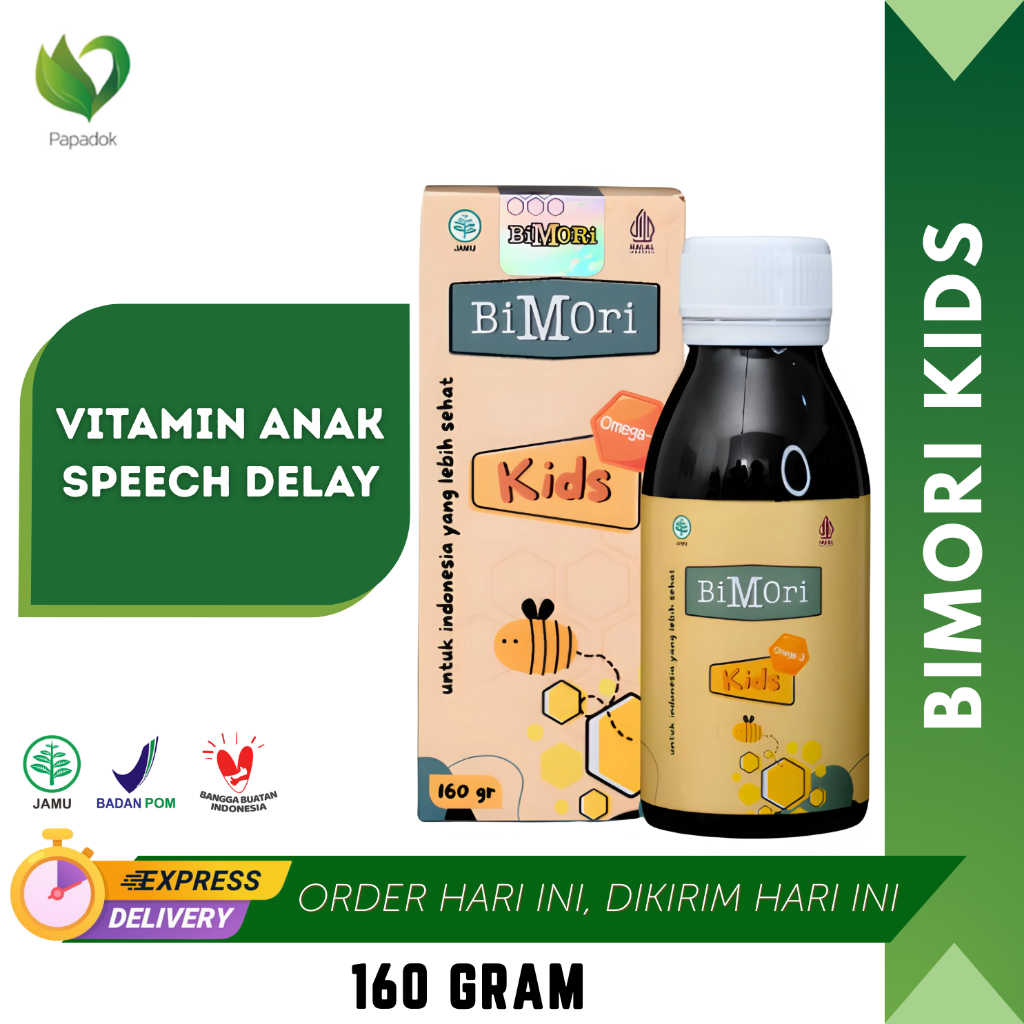 Jual Bimori Kids Speech Delay Suplemen Otak Dan Daya Ingat Anak Autis ...