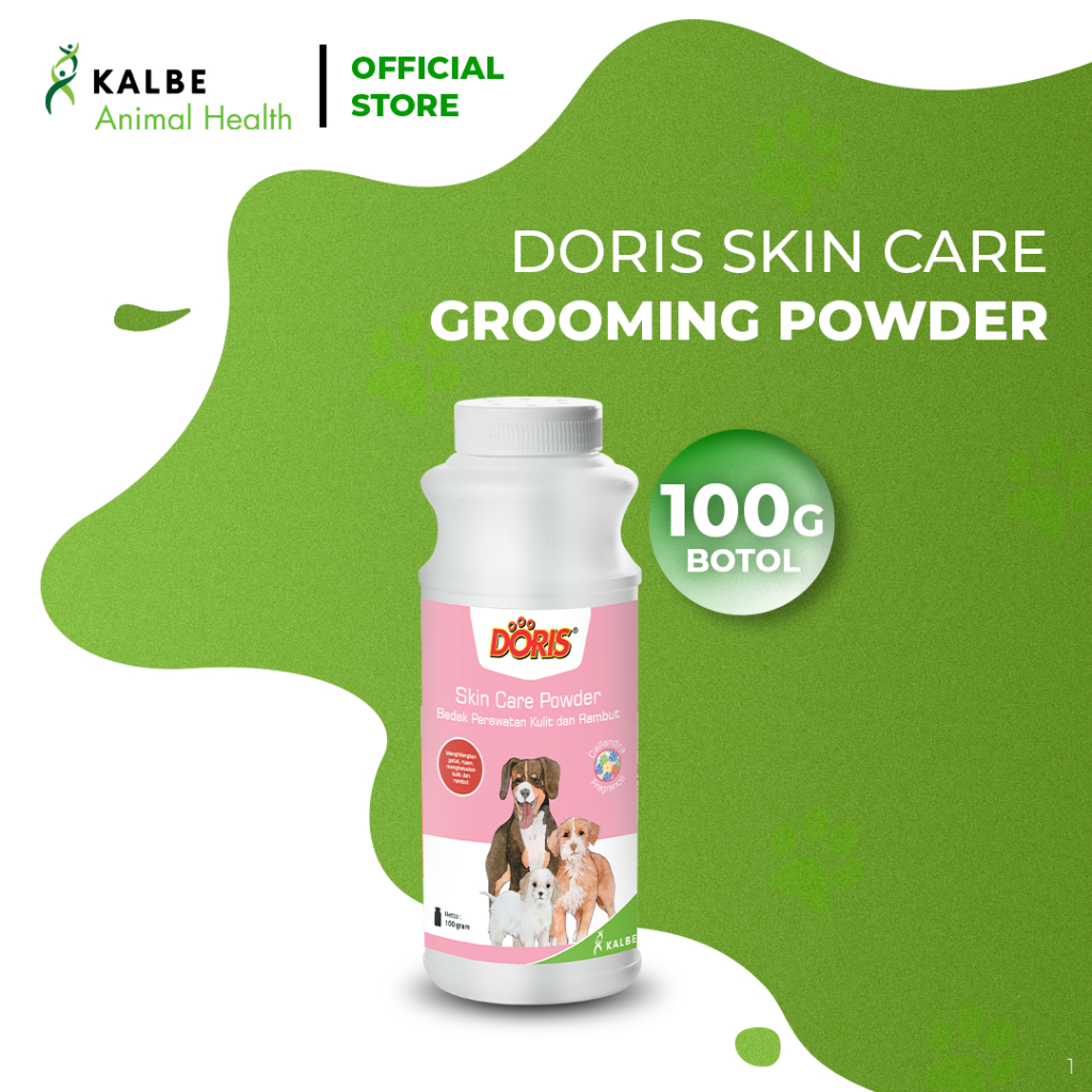 Jual Doris Skin Care 100 gr - Bedak Anjing | Shopee Indonesia