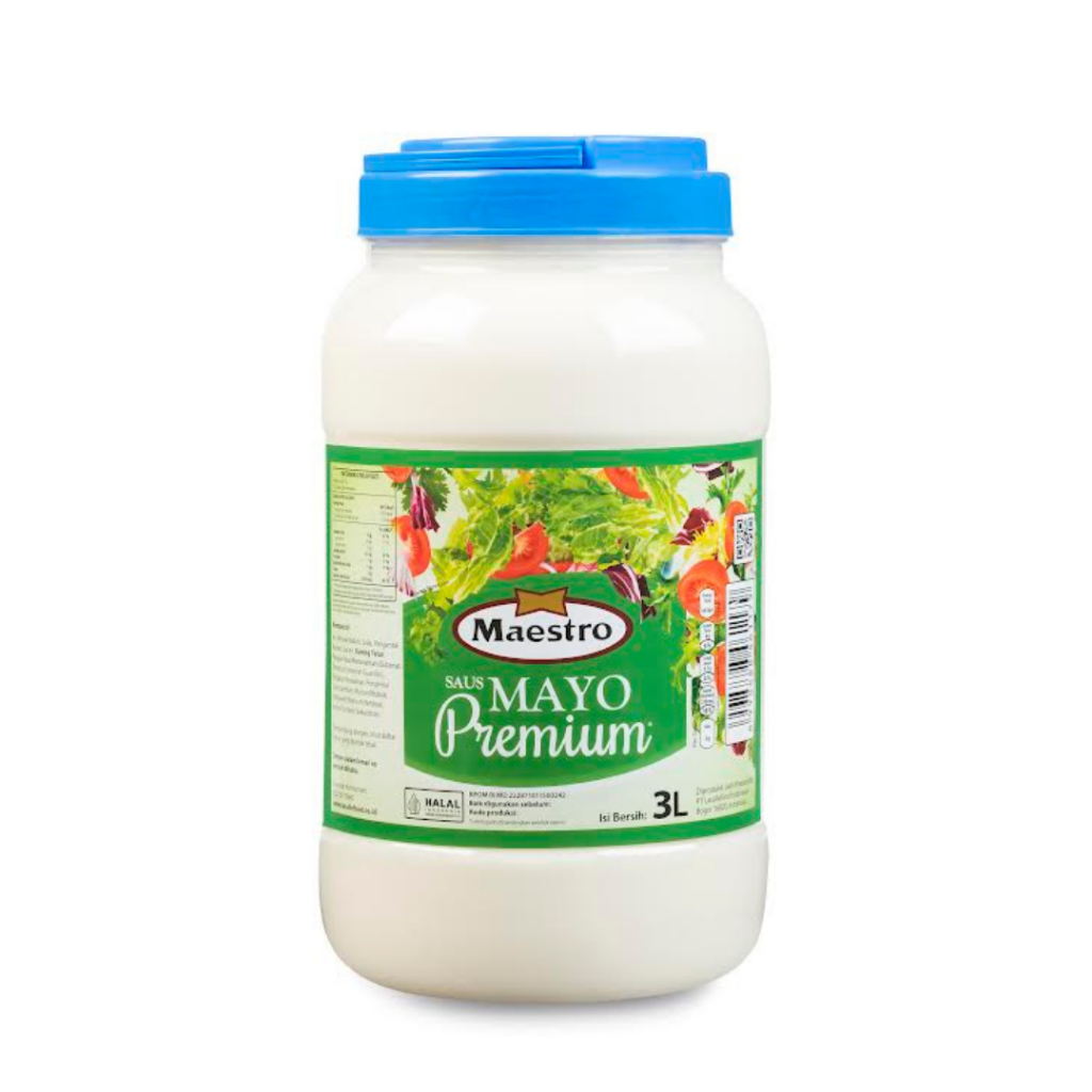 Jual Maestro Saus Mayo Premium Botol Pet 3 ltr | Shopee Indonesia