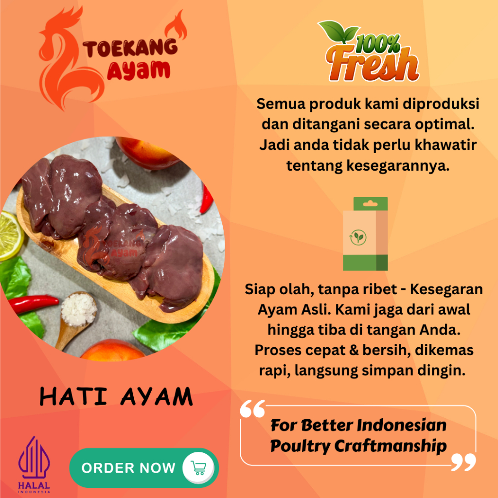 Jual [PADEMANGAN] HATI AYAM / CHICKEN LIVER 1 KG | Shopee Indonesia