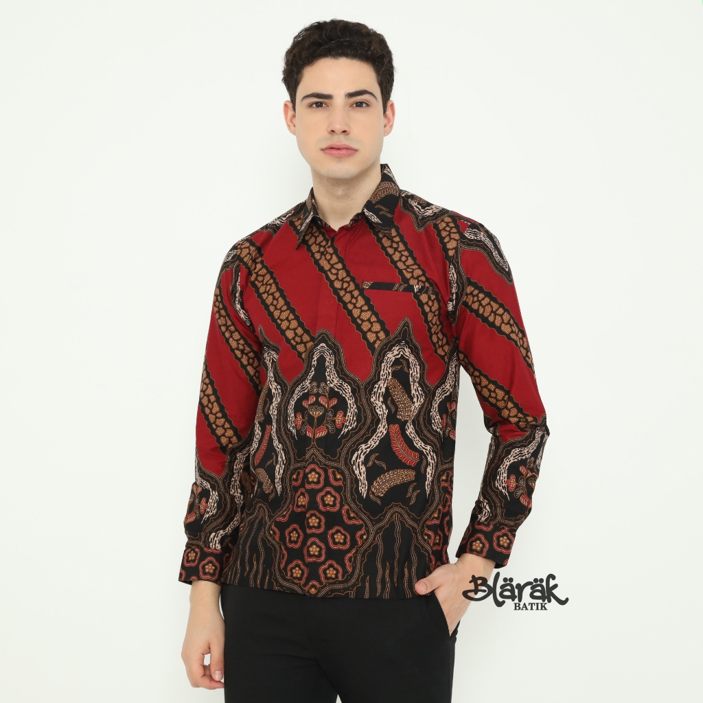 Jual BLARAK - Baju Batik Pria Ranaka | Shopee Indonesia