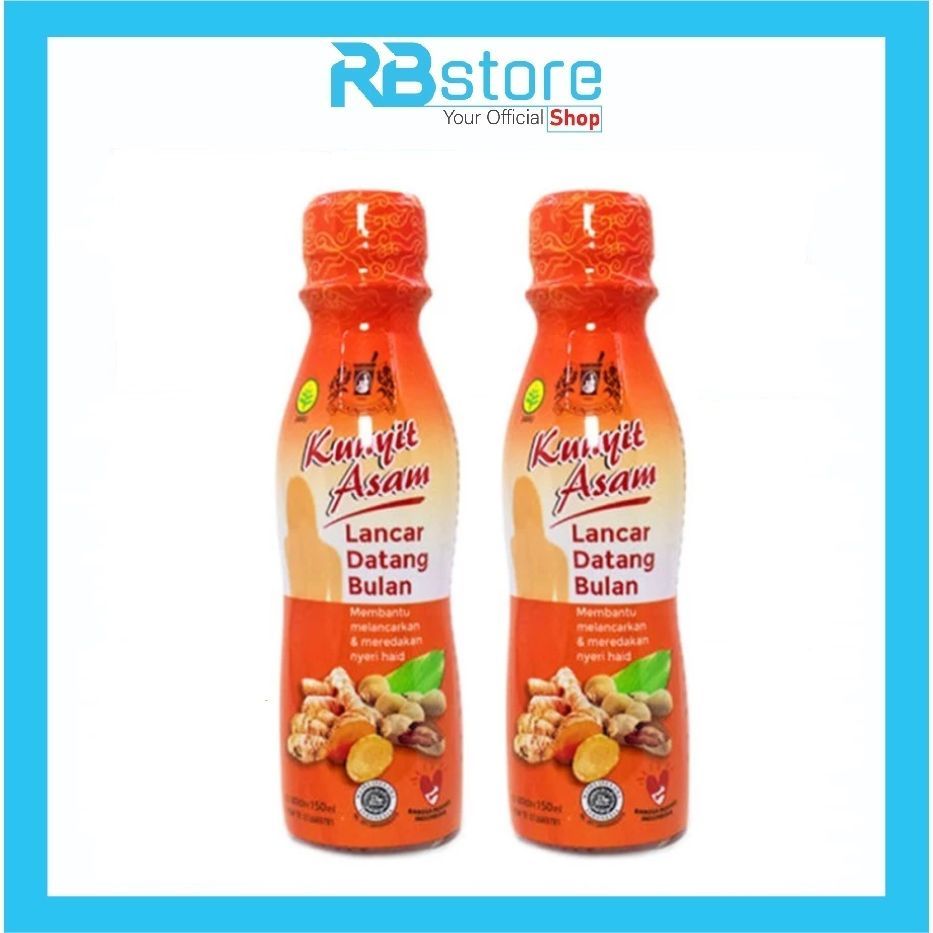Jual Sido Muncul Kunyit Asam Lancar Datang Bulan Haid Botol 2x150 ml ...