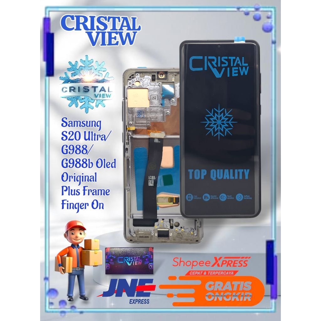 Jual LCD TOUCHSCREEN SAMSUNG GALAXY S20 ULTRA 4G/5G G988/G988B/G988U ...