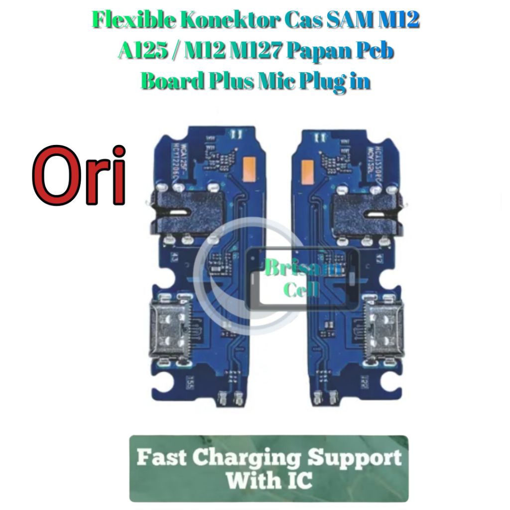 Jual Flexible Konektor Cas SAM M12 A125 / M12 M127 Papan Pcb Board Plus ...