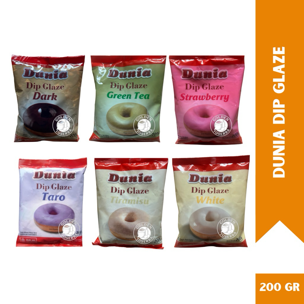 Jual Dunia Dip Glaze 200 gram Original Pack | Shopee Indonesia