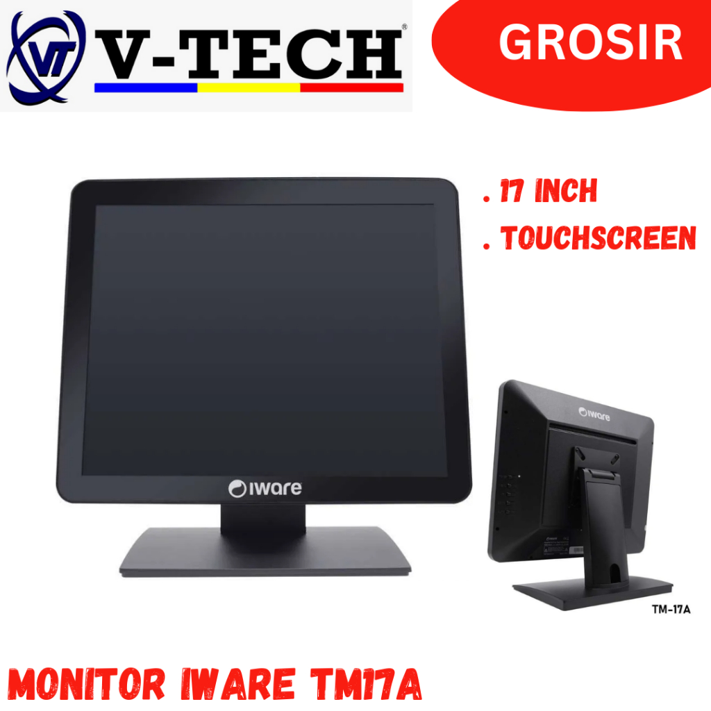 Jual MONITOR IWARE TM17A 17 INCH TOUCHSCREEN | Shopee Indonesia