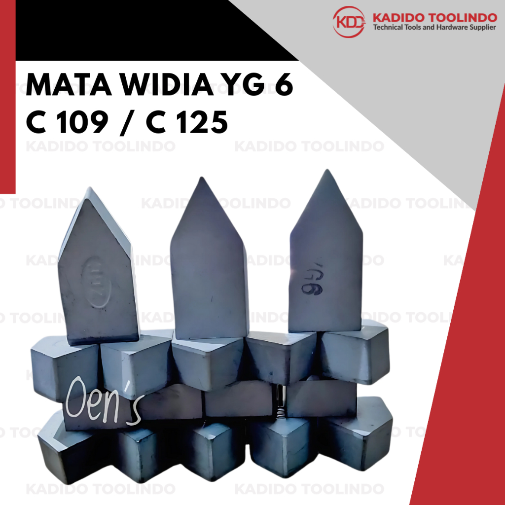 Jual Mata Widia YG 6 merk Great Wall Type C 109 / C 125 Mata Bor Sumur ...