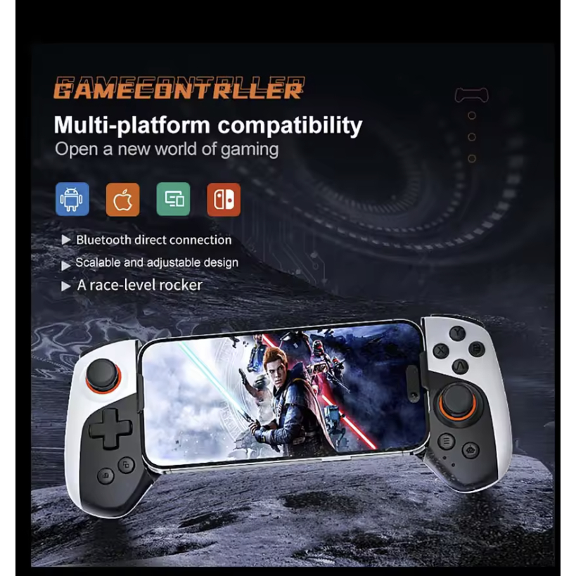 Jual SMARTCOM JK03 Gamepad Joystick Wireless Telescopic untuk HP IOS ...