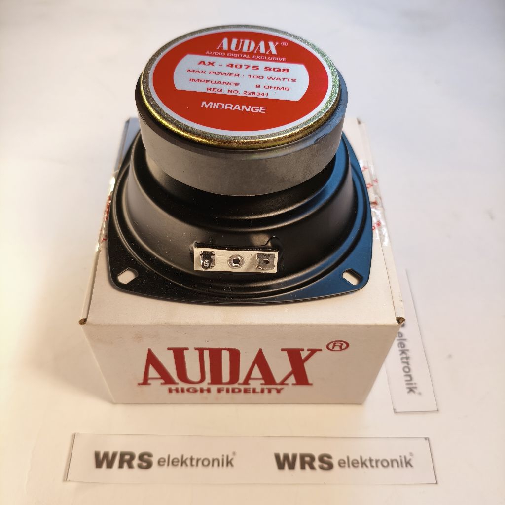 Jual Speaker spiker 4" inch Audax mid range AX - 4075 SQ8 | Shopee ...