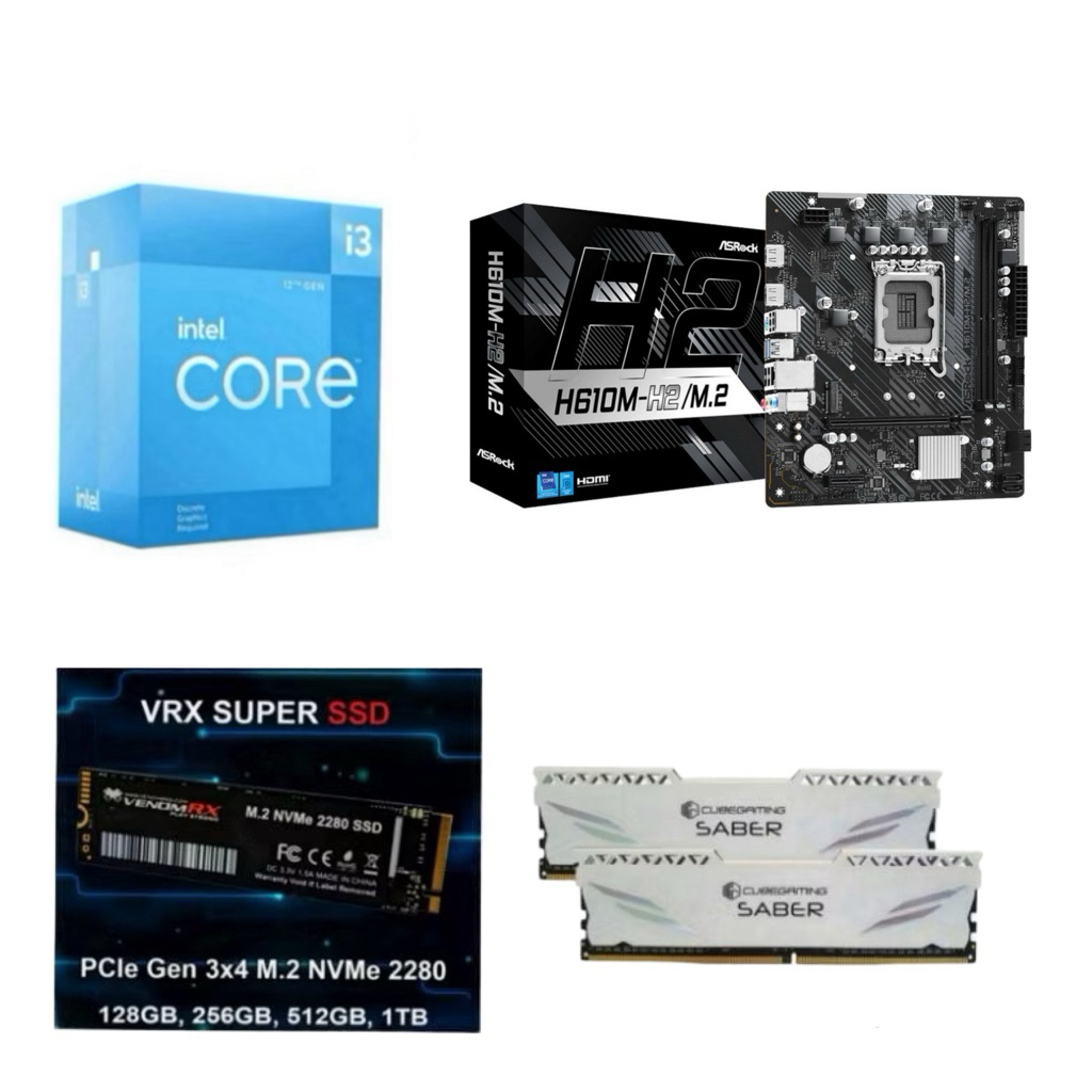 Jual Paket Processor Intel Core i3 12100 / i3 12100F Box Gen 12 LGA ...