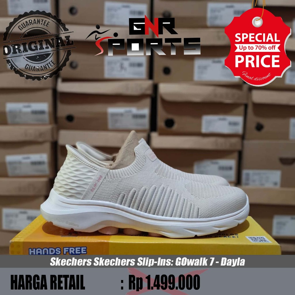 Jual Sepatu Skechers Skechers Slip-Ins: GOwalk 7 - Dayla 125240/NTPK ...