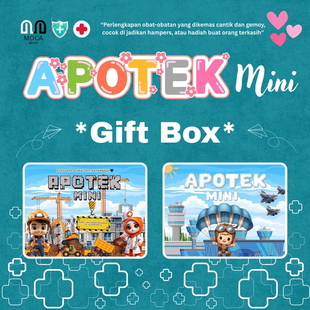 Jual Apotek Mini Lengkap | Apotek Mini + isi | Apotek Mini Custom ...