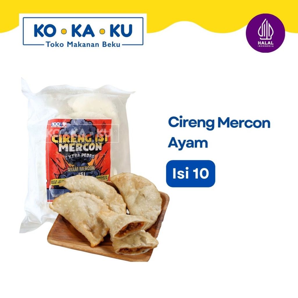 Jual Cireng Mercon Ayam isi 10 | Shopee Indonesia