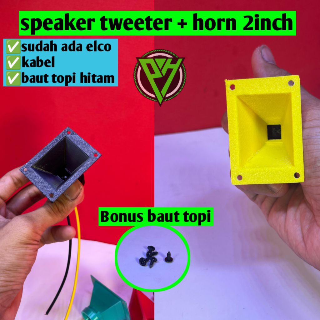 Jual tweeter corong miniatur tweter sound miniatur 2 in | Shopee Indonesia