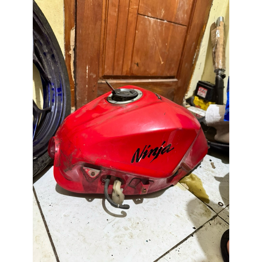 Jual MINUS tangki tengki merah kawasaki ninja 250 fi z250 injeksi 250fi ...