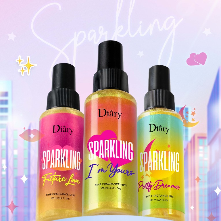 Jual Diary Fragrance Body Mist Spray Parfum Pengharum Badan Minyak ...