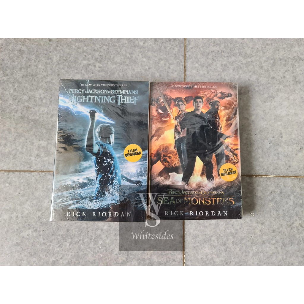 Jual Percy Jackson Set - Rick Riordian Buku CD DVD Album Book Comic ...