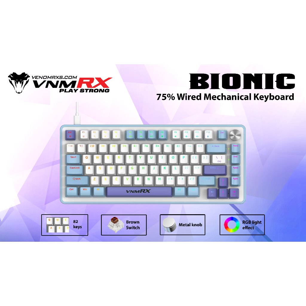 Jual Keyboard Mechanical Bionic | Shopee Indonesia