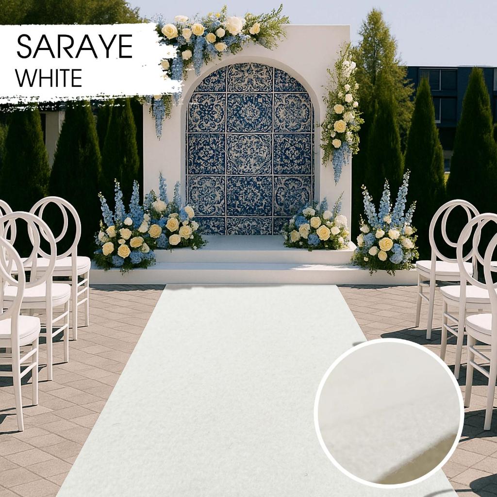 Jual Karpet Wedding Putih SARAYE Karpet Meteran White 1 x 3 Meter ...