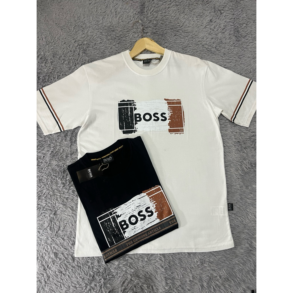 Jual Kaos Branded Boss 100% Original Kaos Premium Laki-Laki | Shopee ...