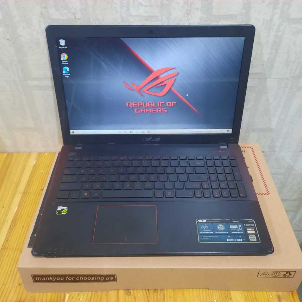 Jual Laptop Asus Baby ROG X550JX, Intel Core i7 - 4720HQ, Ram 4Gb/HDD ...