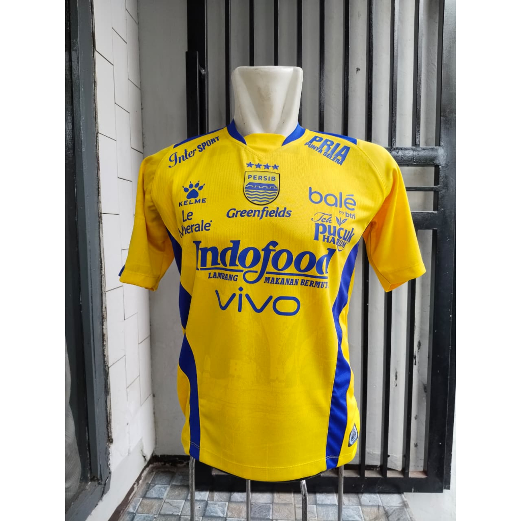 Jual PREMIUM BAJU JERSEY BOLA PERSIB TERBARU 2025 2026 3RD THIRD KUNING ...