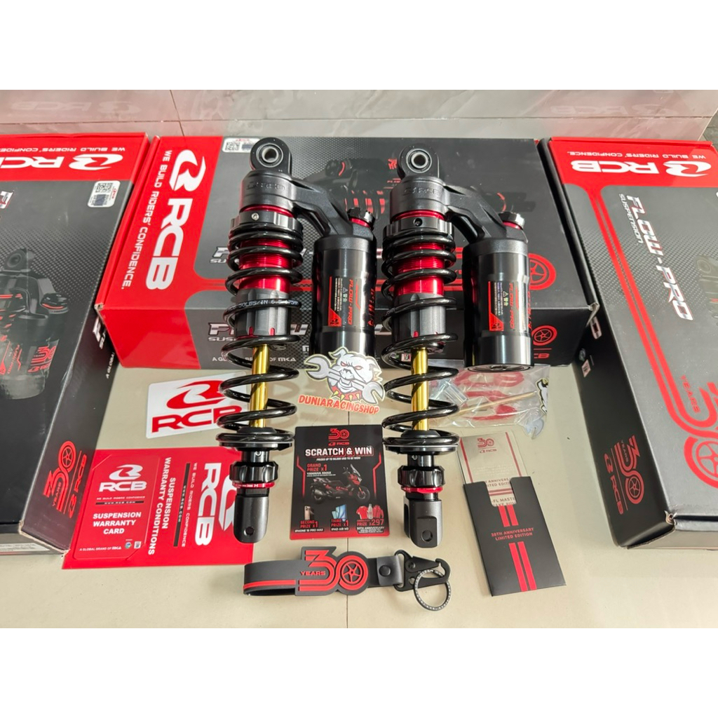Jual RCB 30TH Anniversary Shock RCB FLOWPRO Nmax New Aerox New Aerox ...