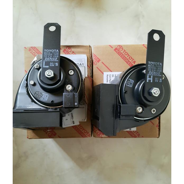 Jual Klakson Premium Horn Low High Pitch Original Toyota Innova Zenix ...