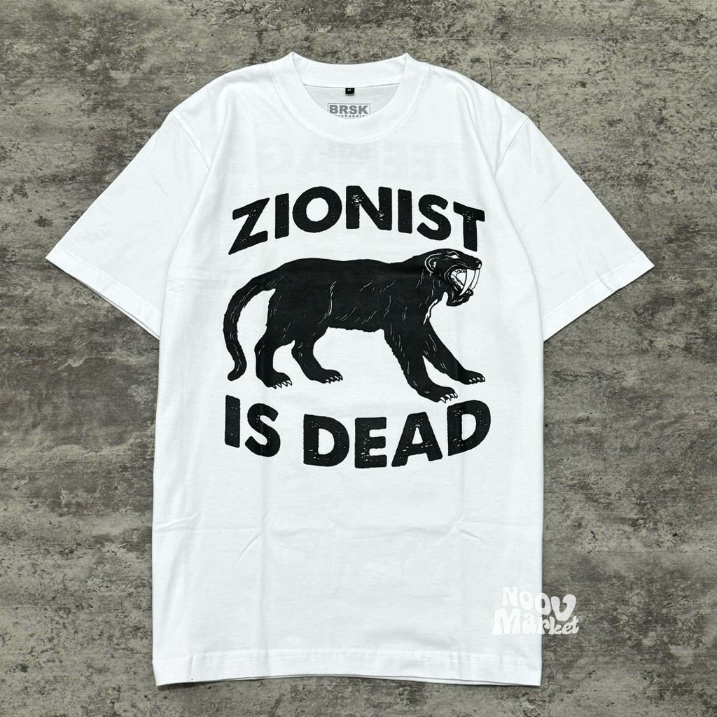 Jual Teenage Death Star - Zionist Is Dead Tshirt - White | Official ...