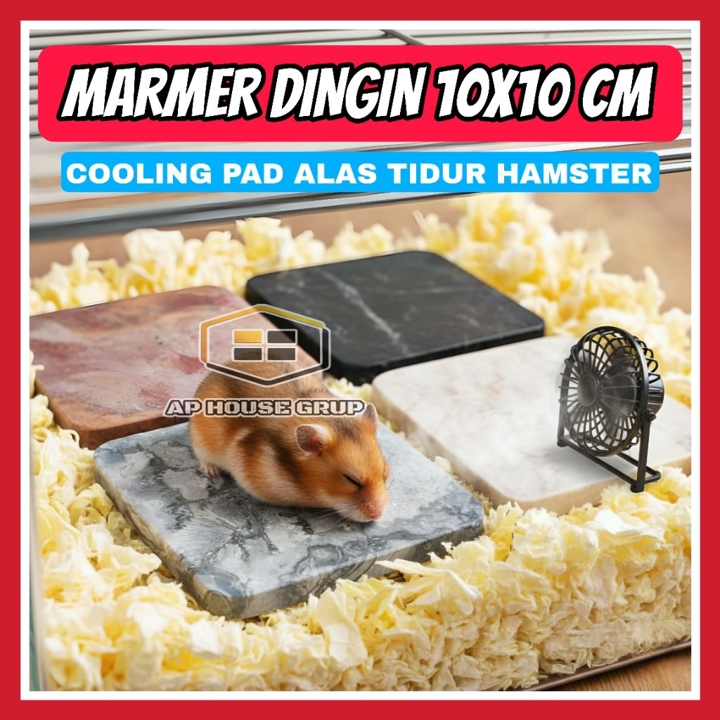 Jual MARBLE STONE 10x10 - COLLING PAD FOR HAMSTER BATU MARMER ALAS ...
