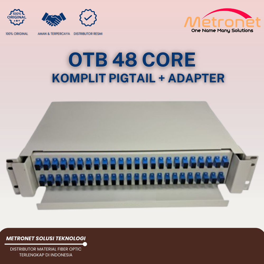 Jual OTB 48 CORE KOSONGAN + KOMPLIT | Shopee Indonesia