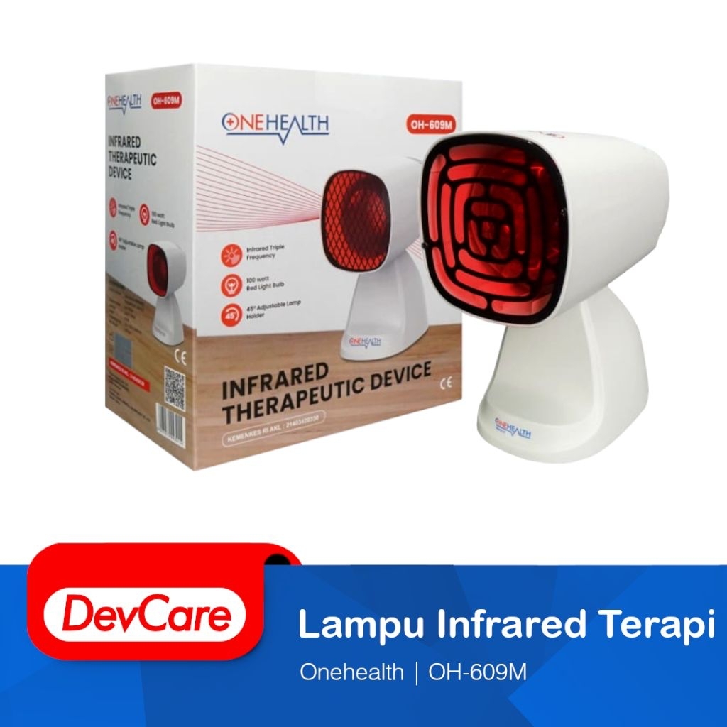 Jual Lampu Terapi Infra Merah Kesehatan ONEHEALTH Alat Fisioterapi ...
