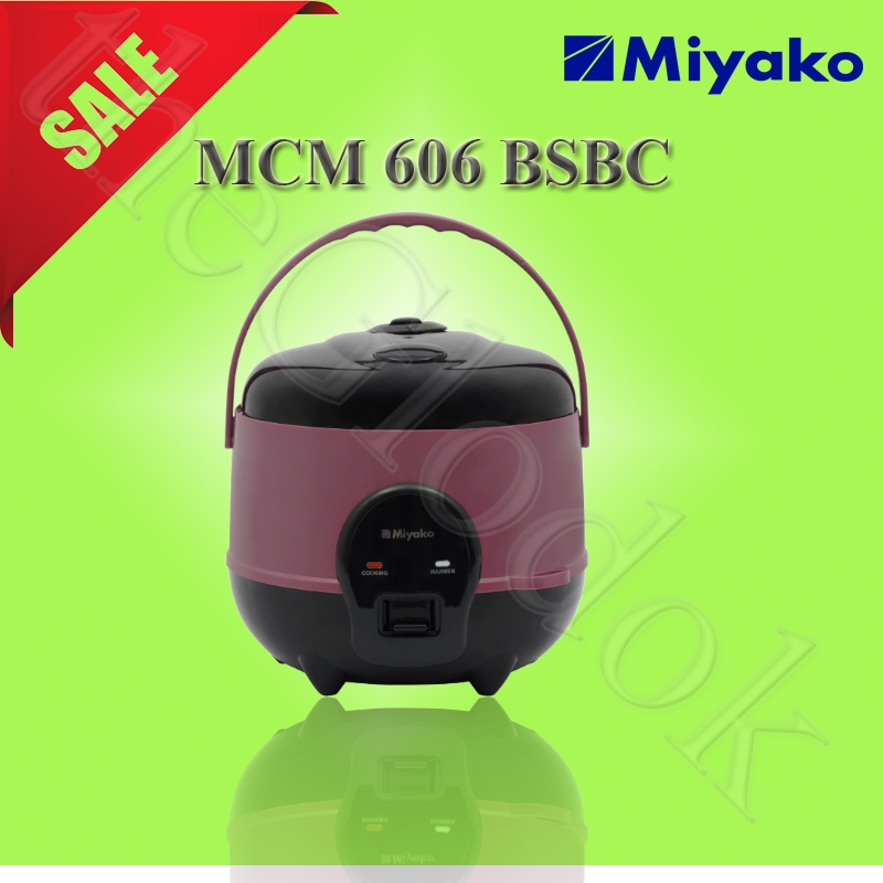 Jual Miyako MCM-606 B SBC Magic com 606b rice cooker bsbc 0,6 liter ...