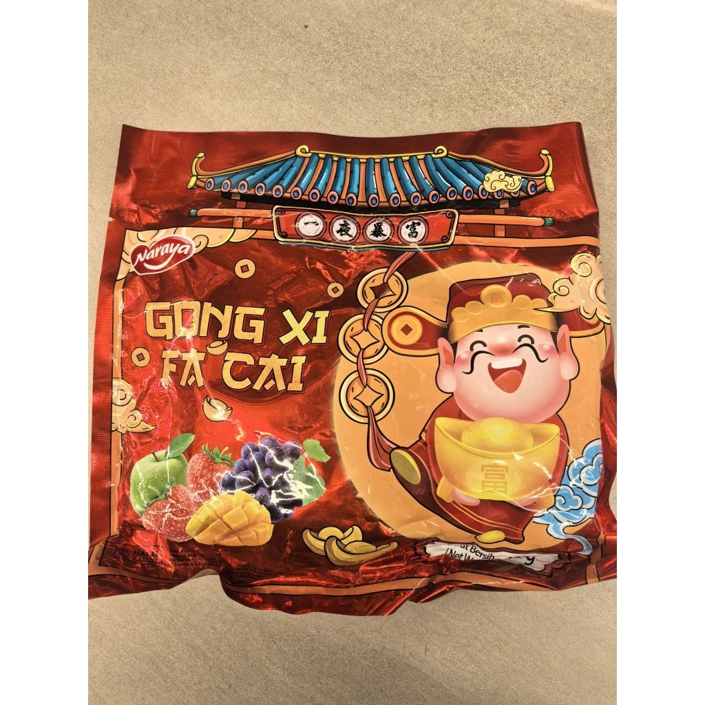 Jual NARAYA GONG XI FAT CHAI CANDY. NARAYA ASSORTED SOF CANDY YUAN BAO ...