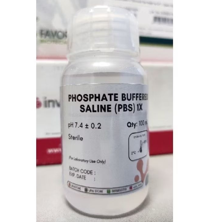 Jual Phosphate buffered saline/PBS 1x, steril, pH 7,4 - harga per botol ...