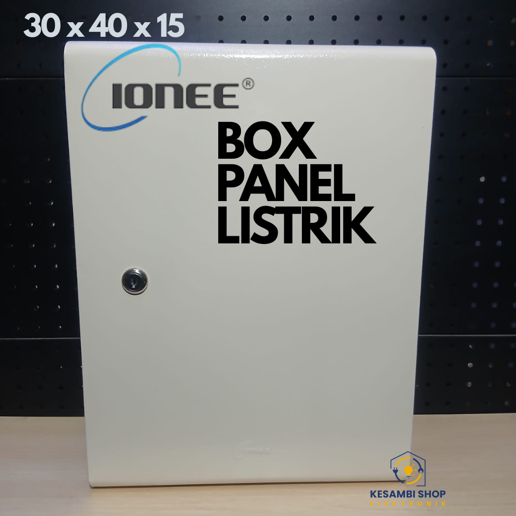 Jual BOX PANEL LISTRIK 30 x 40 x 15 PANEL BOX IONEE BESI KUNCI PUTAR ...