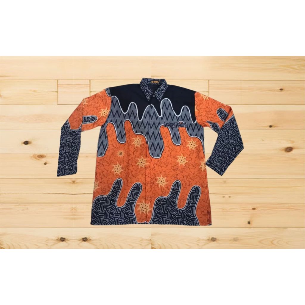 Jual Kemeja Batik Muhammadiyah Gelombang Samudra | Shopee Indonesia