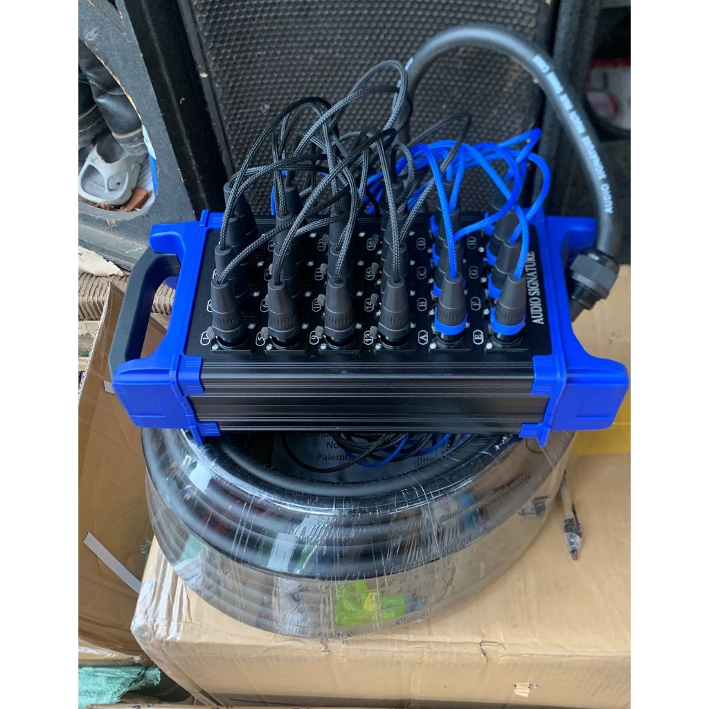 Jual Kabel Snake 24 Channel AUDIO SIGNATURE 16 Input 8 Output - 30 ...