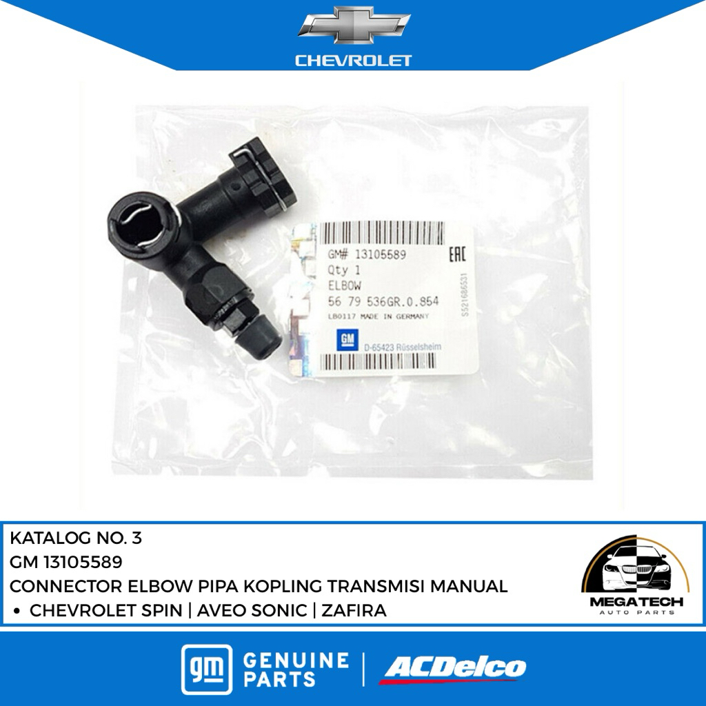 Jual CONNECTOR ELBOW PIPA KOPLING TRANSMISI MANUAL CHEVROLET SPIN ...