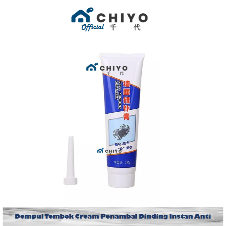 Jual Dempul Tembok Cream Penambal Dinding Instan Anti Bocor Retak ...