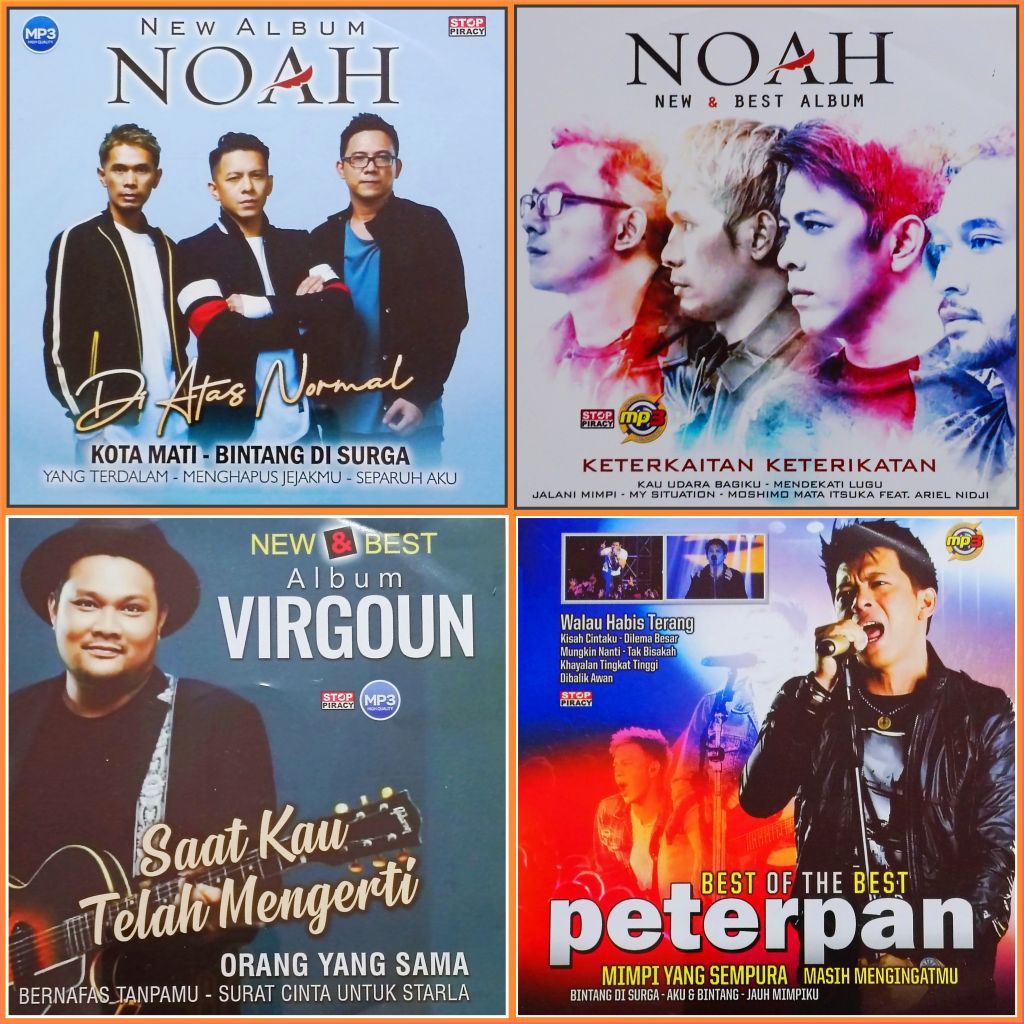Jual Kaset MP3 Lagu Pop Virgoun - Noah - Peterpan Album Pilihan Terbaru | Shopee Indonesia