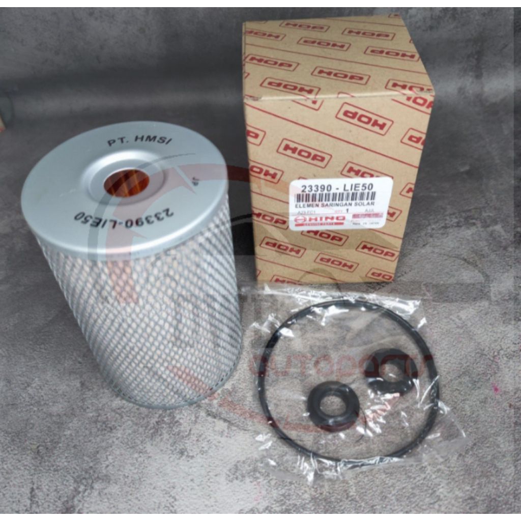 Jual Saringan Solar Bawah Fuel Filter Hino Dutro Xpower 130 23390-LIE50 ...