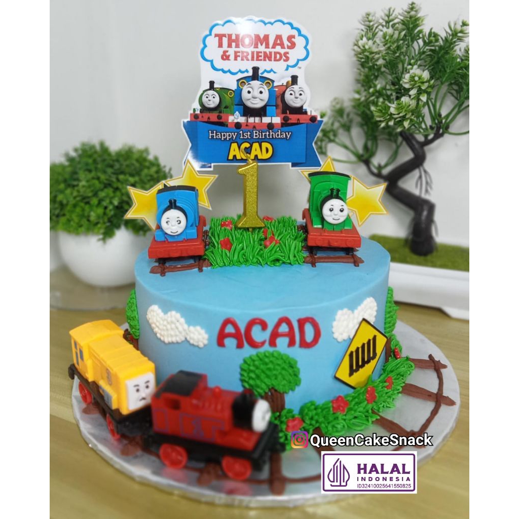 Jual Kue Ultah Kereta Thomas and Friends Cake ulang tahun BSD tangsel ...