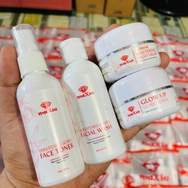 Jual MAXIE SKINCARE/MAXIE GLOW ORIGINAL KEMASAN BARU/SKINCARE MAXIE ...