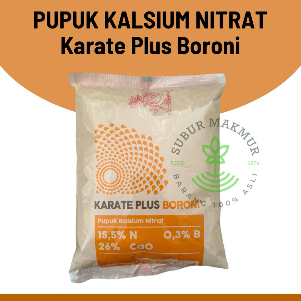 Jual Pupuk Kalsium Nitrat Karate Plus Boroni 1kg Cocok untuk ...