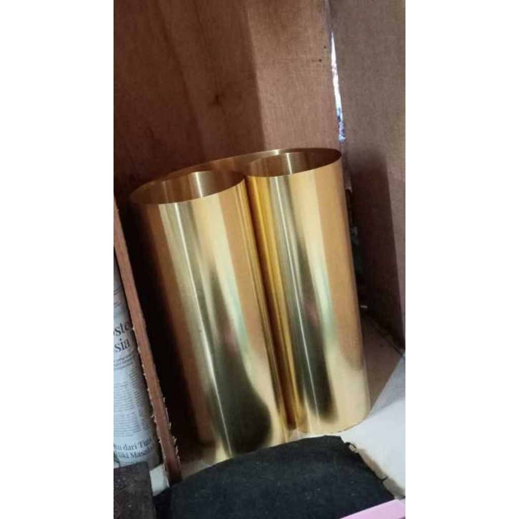 Jual plat kuningan shim plate lena tebal 0,2× 15cm × 15cm | Shopee ...