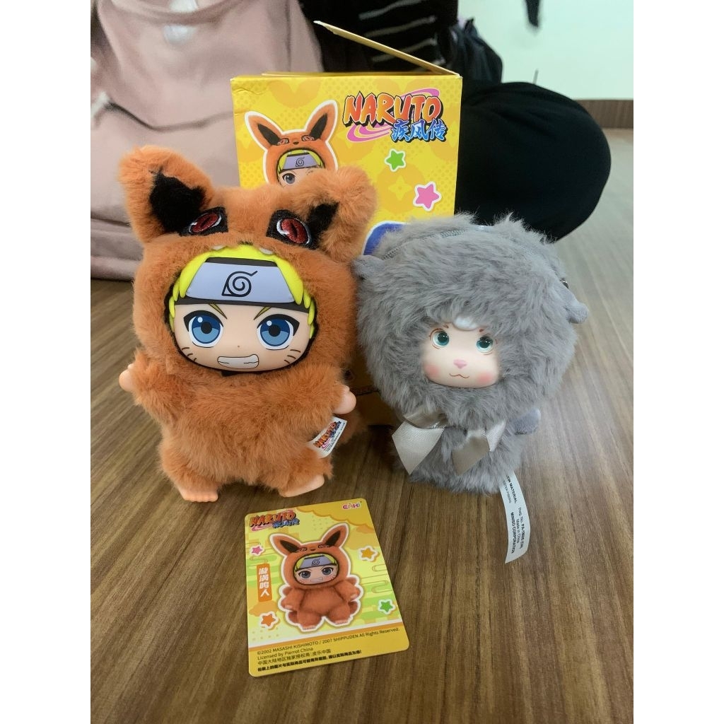 Jual Eaki Toptoy Naruto beast party plush narububu naruto labubu ...