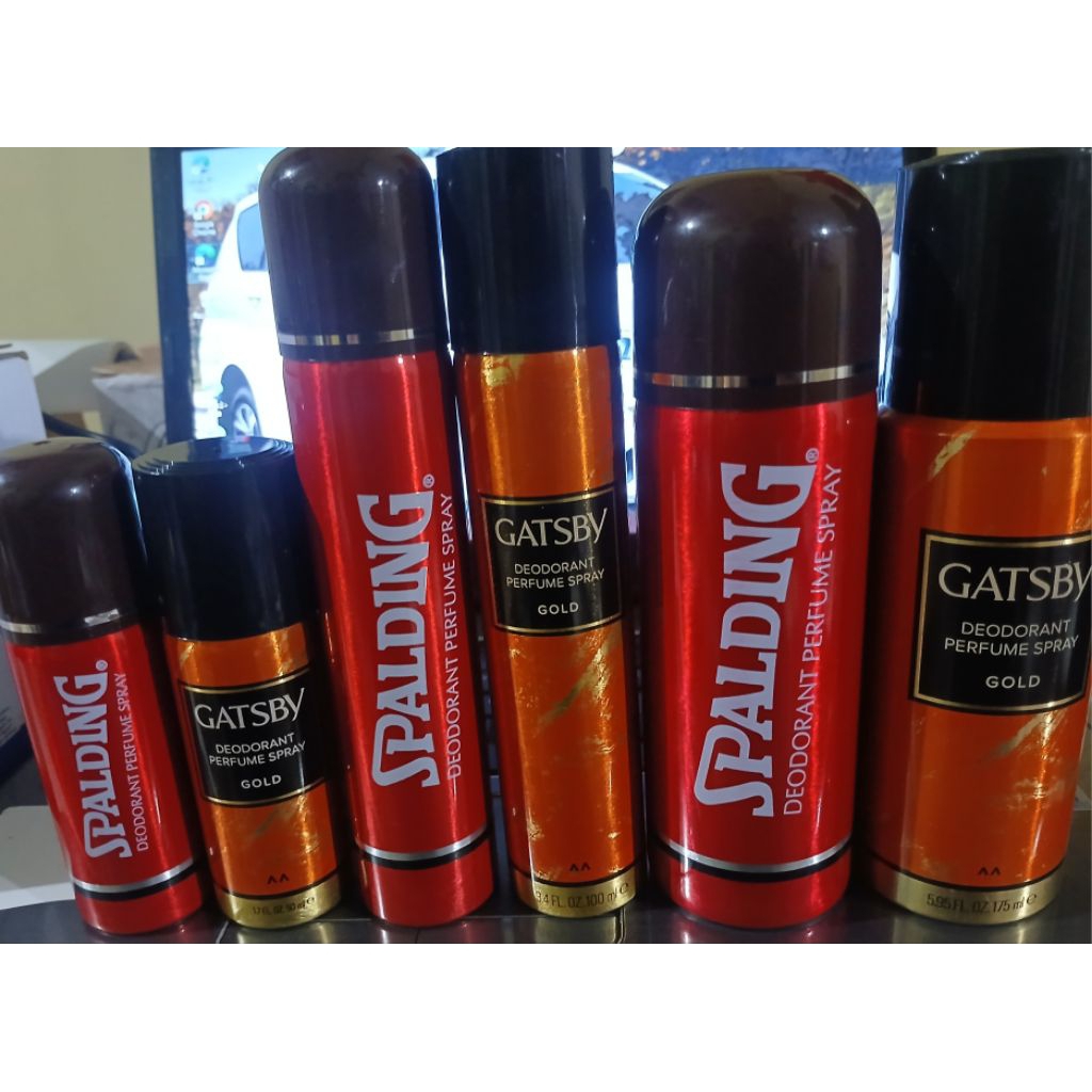Jual GATSBY & SPALDING DEODORANT SPEAY 50ml & 100 ml & 175 ml ( kemasan ...