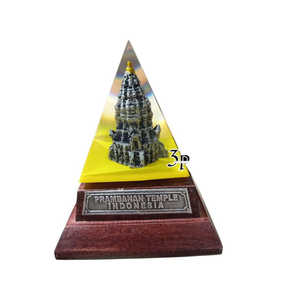 Jual TERMURAH|||COD|||miniatur candi Prambanan dalam kaca atau candi ...